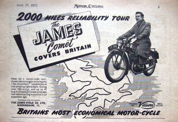 The Famous James Motorcycle | The Shovel Shop