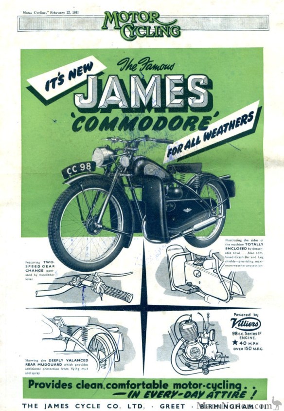 The Famous James Motorcycle | The Shovel Shop