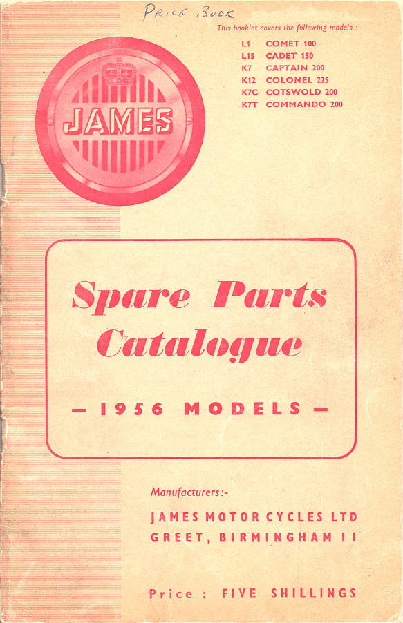 The Famous James Motorcycle | The Shovel Shop